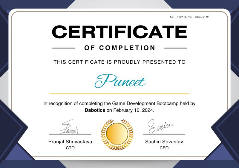 Puneet . on LinkedIn: #gamedevelopment #dabotics #unity Puneet . on LinkedIn: #gamedevelopment #dabotics #unity