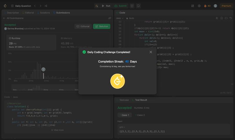 Garima Bhardwaj on LinkedIn: #leetcode #leetcodestreak #leetcodejava Garima Bhardwaj on LinkedIn: #leetcode #leetcodestreak #leetcodejava