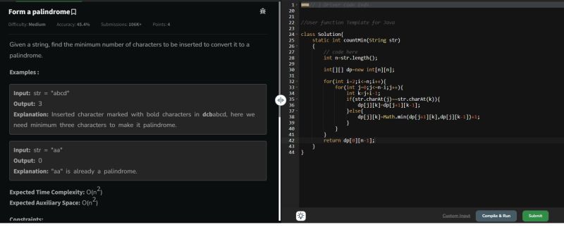 MANISH KUMAR on LinkedIn: #potd #gfg #dsa #geekstreak2024 #day3 MANISH KUMAR on LinkedIn: #potd #gfg #dsa #geekstreak2024 #day3