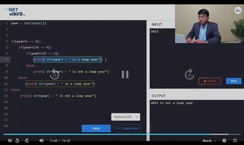 Bhargavi U. on LinkedIn: #ccpb #nxtwave #python #30daysofcodechallenge ... Bhargavi U. on LinkedIn: #ccpb #nxtwave #python #30daysofcodechallenge ...