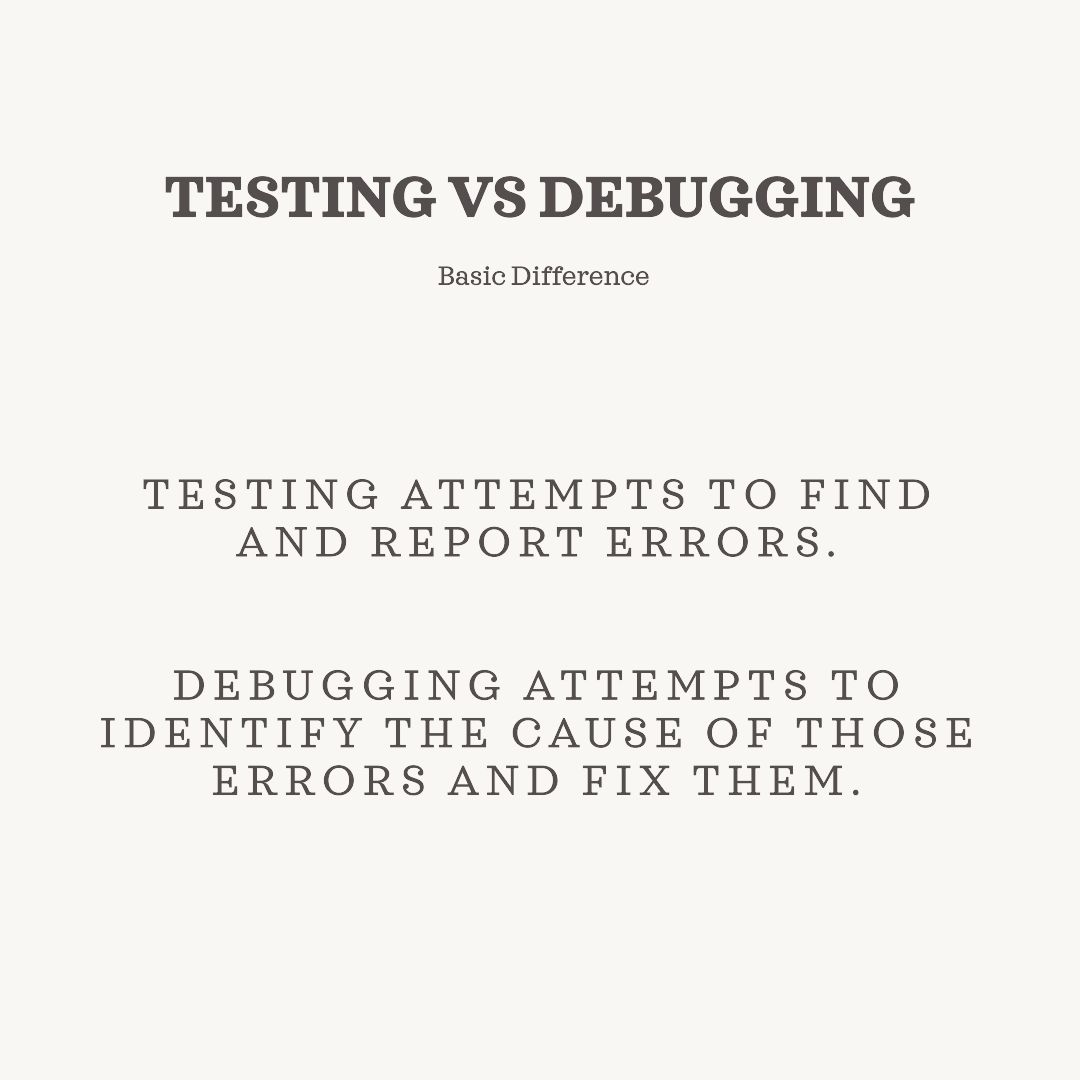 Yogesh C. on LinkedIn: #softwaredevelopment #debugging #testing # ... Yogesh C. on LinkedIn: #softwaredevelopment #debugging #testing # ...
