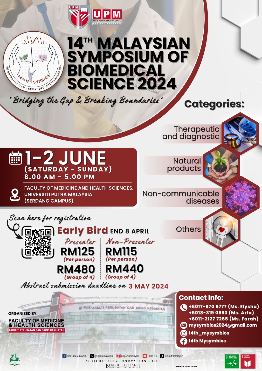 14th Malaysian Symposium of Biomedical Science on LinkedIn: #fpskupm ... 14th Malaysian Symposium of Biomedical Science on LinkedIn: #fpskupm ...