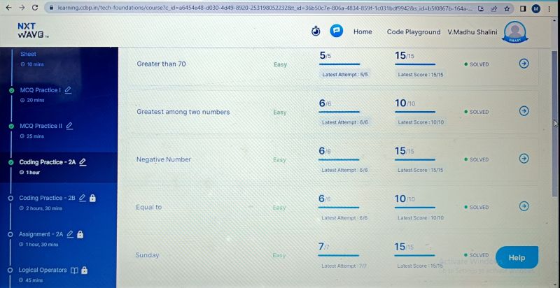 Madhu Shalini Vemaiahgari on LinkedIn: #nxtwave #ccbp #nxtwaveteam # ... Madhu Shalini Vemaiahgari on LinkedIn: #nxtwave #ccbp #nxtwaveteam # ...