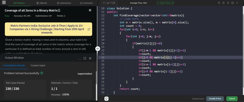 Sonu Kumar on LinkedIn: #day23 #45daysofcodechallenge #dsa #dsacoding # ... Sonu Kumar on LinkedIn: #day23 #45daysofcodechallenge #dsa #dsacoding # ...