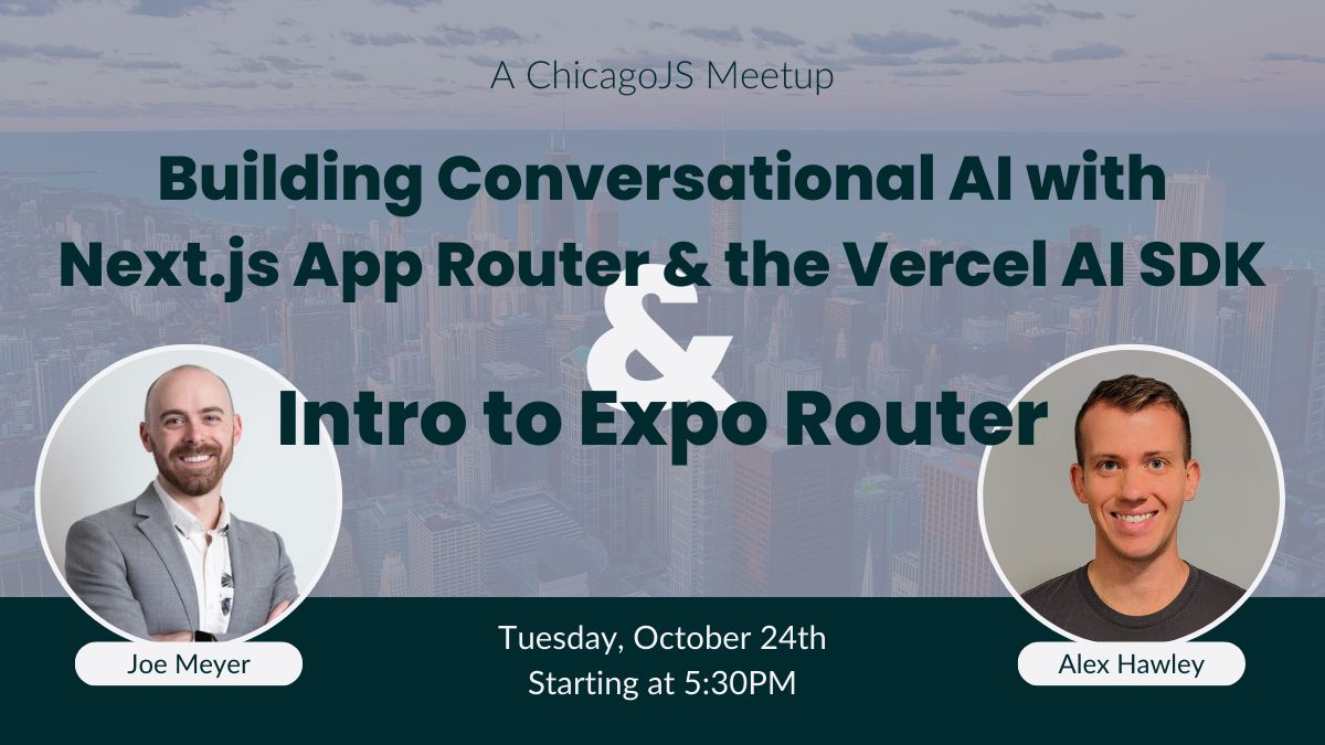 Bitovi on LinkedIn: #chicagojs #javascript #ai #developercommunity Bitovi on LinkedIn: #chicagojs #javascript #ai #developercommunity