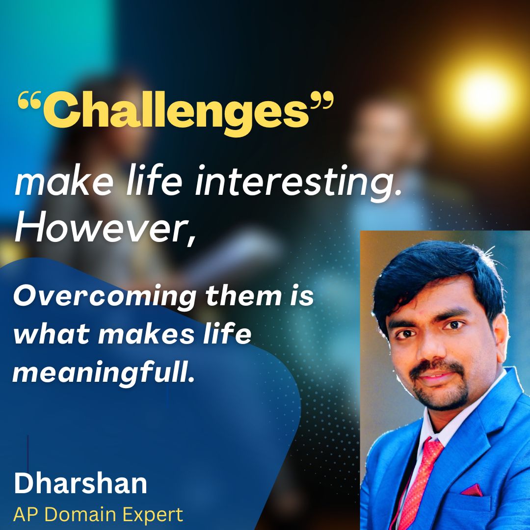Dharshan Kumar B.N on LinkedIn: Challenges Make Life interesting ... Dharshan Kumar B.N on LinkedIn: Challenges Make Life interesting ...