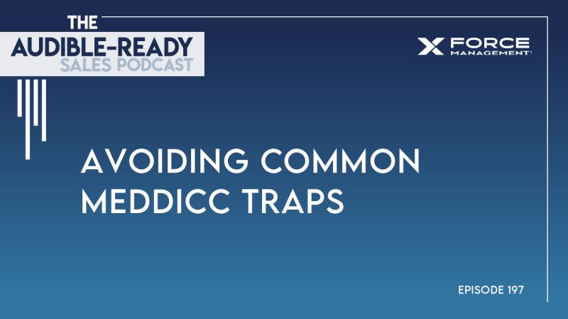 Antonella Toscano-O'Day: MedDICC traps | The Audible-Ready Sales ... Antonella Toscano-O'Day: MedDICC traps | The Audible-Ready Sales ...