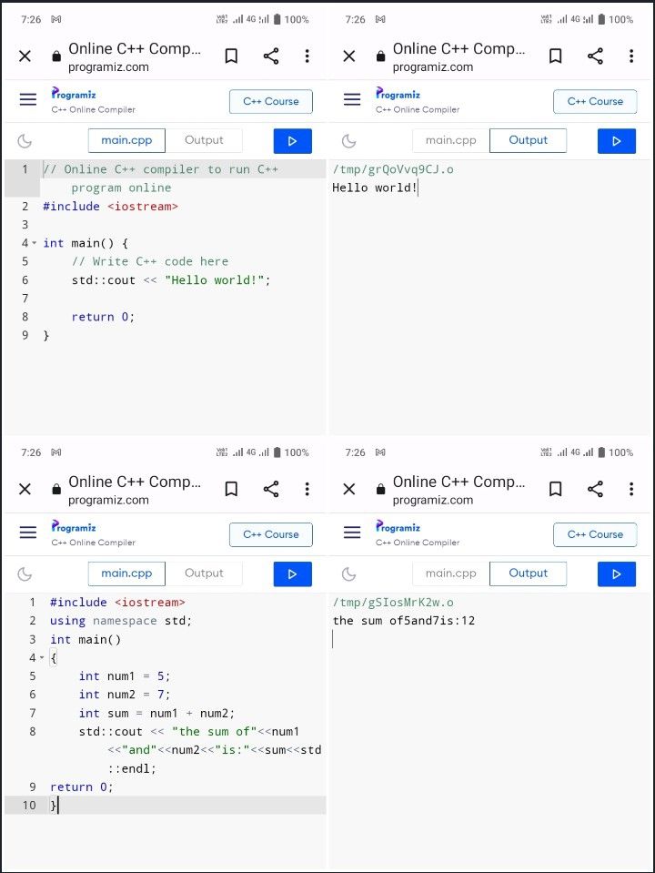 Anishka A on LinkedIn: #cybernaut #cplusplus #code #programming Anishka A on LinkedIn: #cybernaut #cplusplus #code #programming