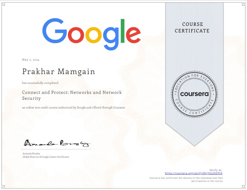 Prakhar Mamgain on LinkedIn: #cybersecurity Prakhar Mamgain on LinkedIn: #cybersecurity