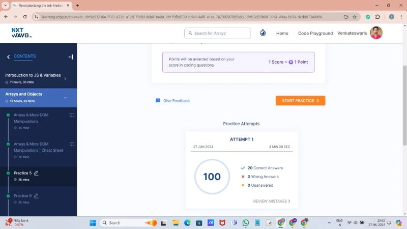 Venkateswarlu Koppula on LinkedIn: #day37 #nxtwave #ccbp #nxtwave ... Venkateswarlu Koppula on LinkedIn: #day37 #nxtwave #ccbp #nxtwave ...