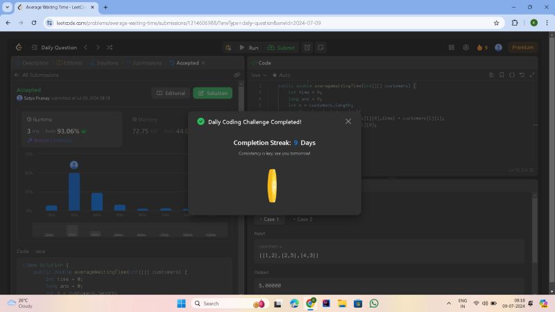 KOTHA SATYA PRANAY on LinkedIn: #leetcode #codingchallenge #dailycoding ... KOTHA SATYA PRANAY on LinkedIn: #leetcode #codingchallenge #dailycoding ...