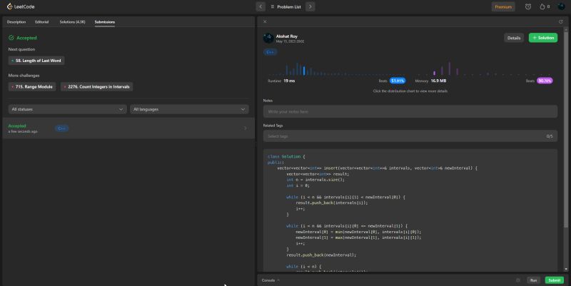 AKSHAT ROY on LinkedIn: #100daysofcode #leetcode #algorithm # ... AKSHAT ROY on LinkedIn: #100daysofcode #leetcode #algorithm # ...