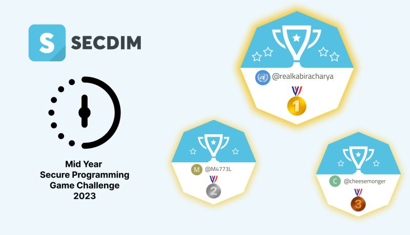 SecDim on LinkedIn: #programming #appsec #security SecDim on LinkedIn: #programming #appsec #security