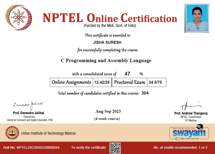 JISHA SURESH on LinkedIn: #learning #coding #cprogramming # ... JISHA SURESH on LinkedIn: #learning #coding #cprogramming # ...