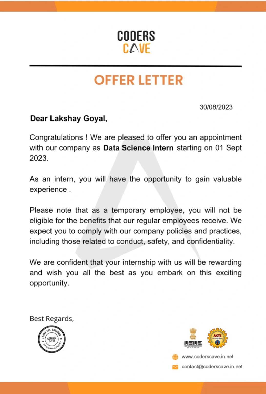 Lakshay Goyal on LinkedIn: Dear LinkedIn Community, I'm thrilled to ... Lakshay Goyal on LinkedIn: Dear LinkedIn Community, I'm thrilled to ...