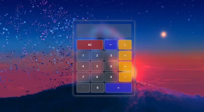Akshay Venugopal on LinkedIn: Calculator with only HTML, CSS and ... Akshay Venugopal on LinkedIn: Calculator with only HTML, CSS and ...