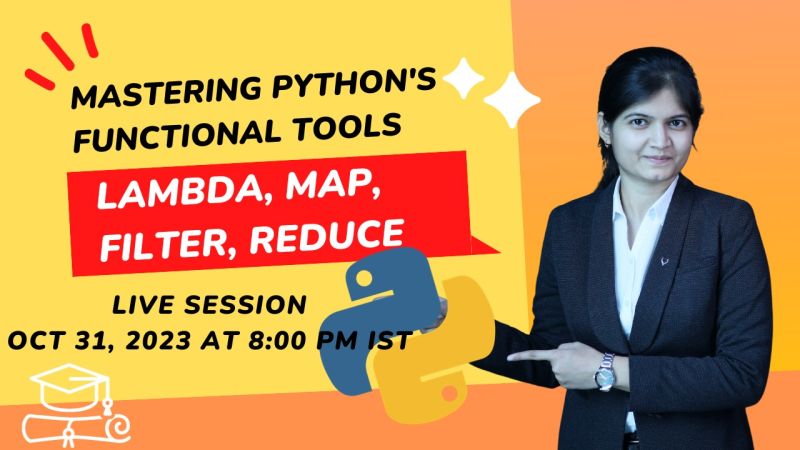 Learn functional tools in Python with me live! | Priya Bhatia posted on ... Learn functional tools in Python with me live! | Priya Bhatia posted on ...