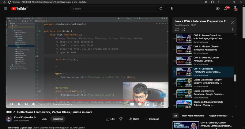 Nikhil Singh on LinkedIn: #day22 #100daysofcode #java #dsa #coding #oop Nikhil Singh on LinkedIn: #day22 #100daysofcode #java #dsa #coding #oop