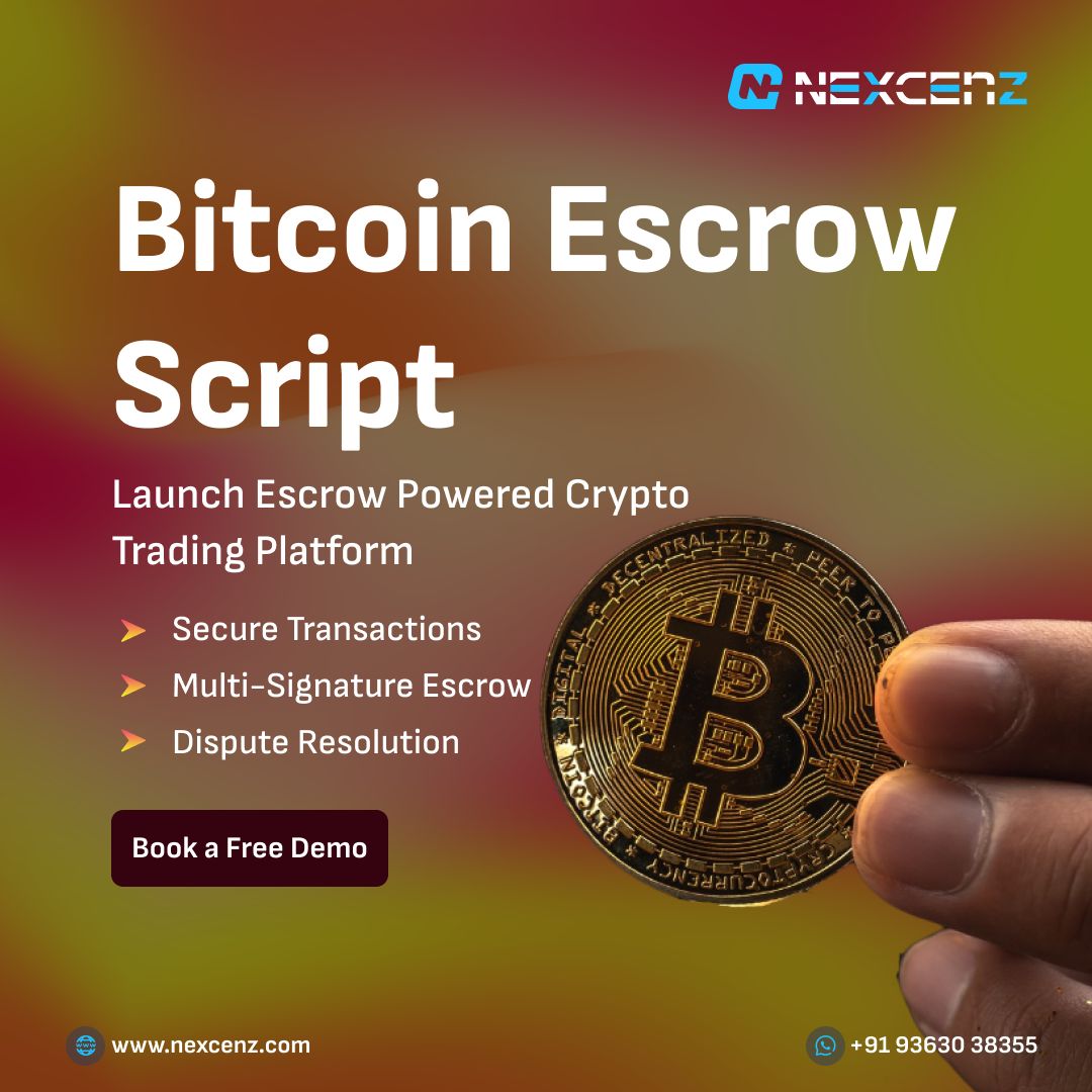 Nexcenz Technologies Pvt Ltd on LinkedIn: #bitcoinescrowscript # ... Nexcenz Technologies Pvt Ltd on LinkedIn: #bitcoinescrowscript # ...