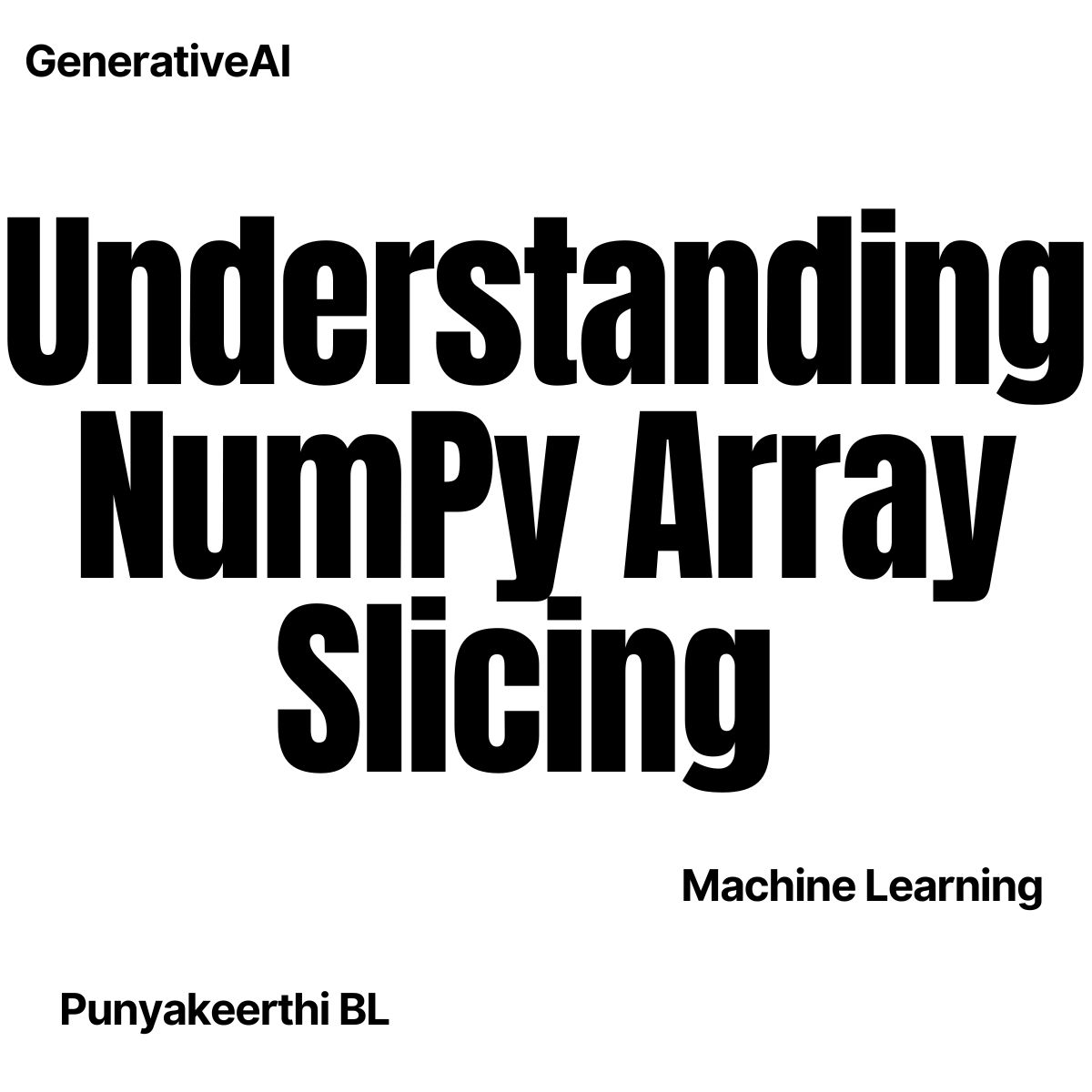 Punyakeerthi BL on LinkedIn: #python #numpy #datascience # ... Punyakeerthi BL on LinkedIn: #python #numpy #datascience # ...