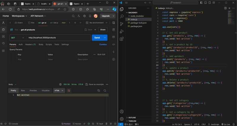 ARJUN K R on LinkedIn: #100daysofcodechallenge #postman #js #jsx # ... ARJUN K R on LinkedIn: #100daysofcodechallenge #postman #js #jsx # ...