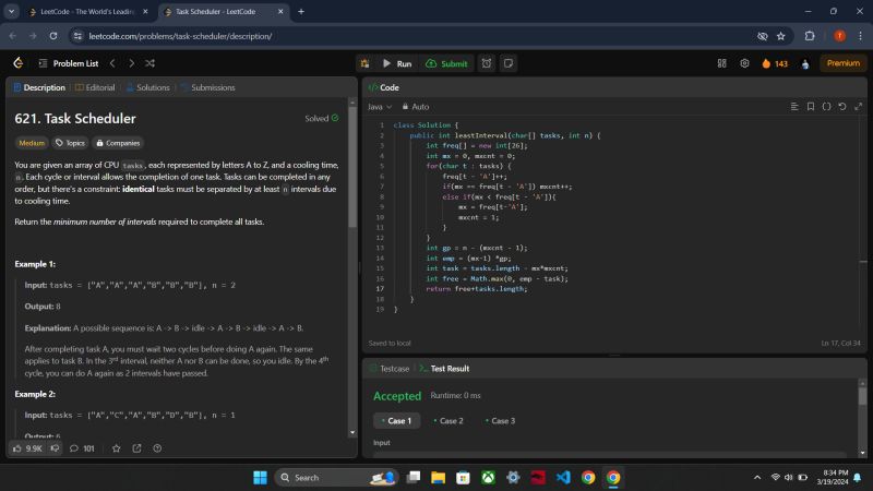 Tanzeel Ahmad on LinkedIn: #365daysofcode #leetcode #codeeveryday # ... Tanzeel Ahmad on LinkedIn: #365daysofcode #leetcode #codeeveryday # ...