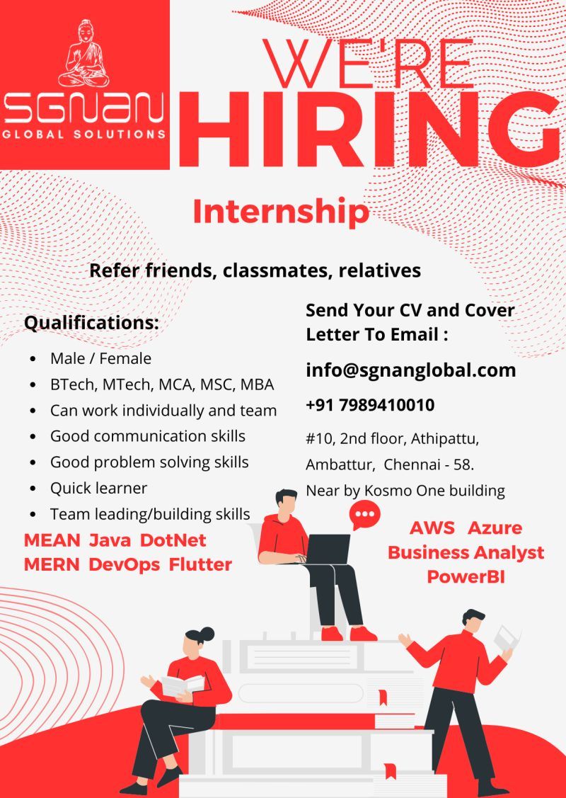 Venkata Harsha Vardhan R on LinkedIn: #internship #hiring #openings # ... Venkata Harsha Vardhan R on LinkedIn: #internship #hiring #openings # ...