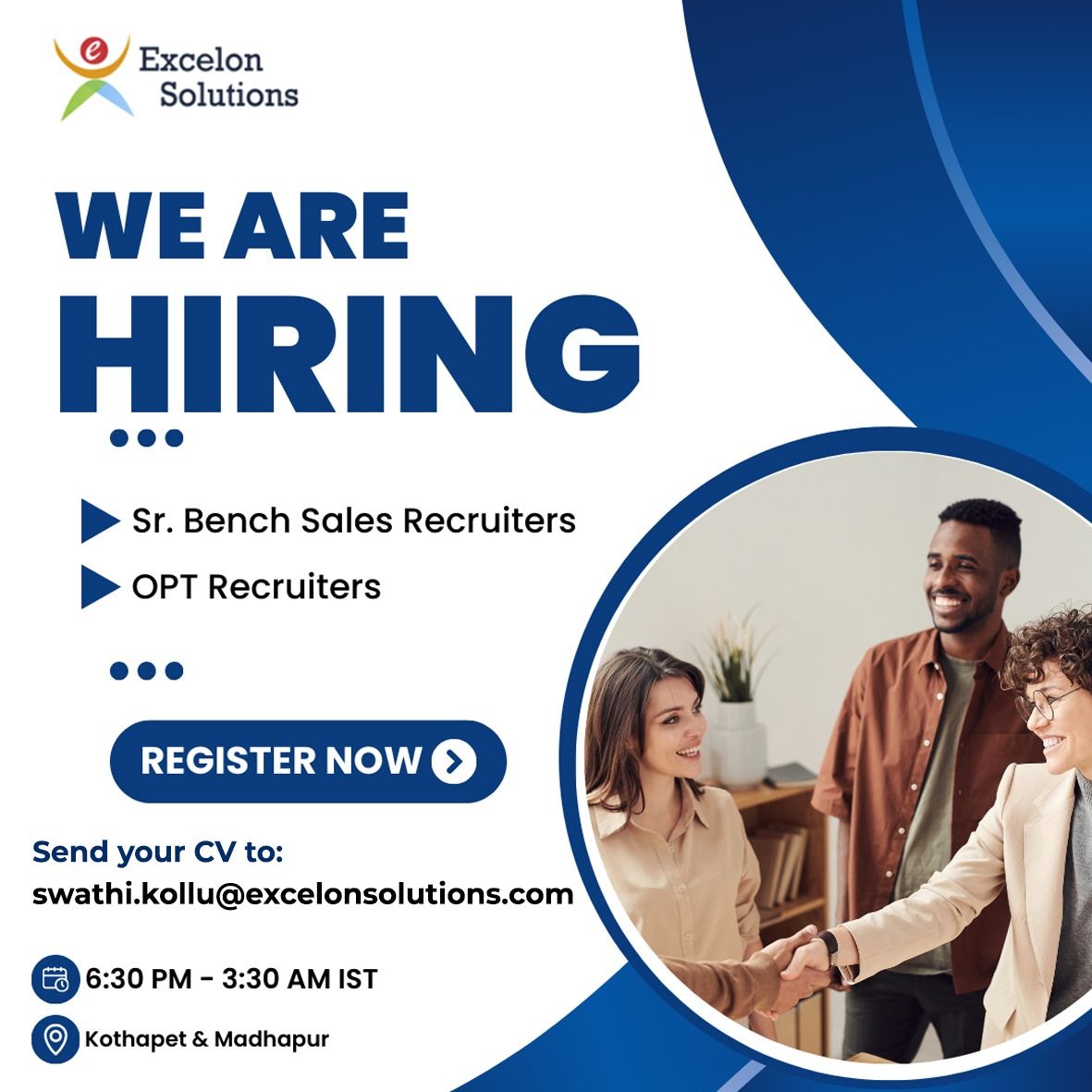 Swathi K on LinkedIn: Hiring...Hiring...Hiring Swathi K on LinkedIn: Hiring...Hiring...Hiring