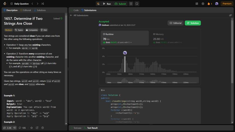 Day 98 of #100DaysOfCode Challenge: I solved LeetCode | Siddham Jain ... Day 98 of #100DaysOfCode Challenge: I solved LeetCode | Siddham Jain ...