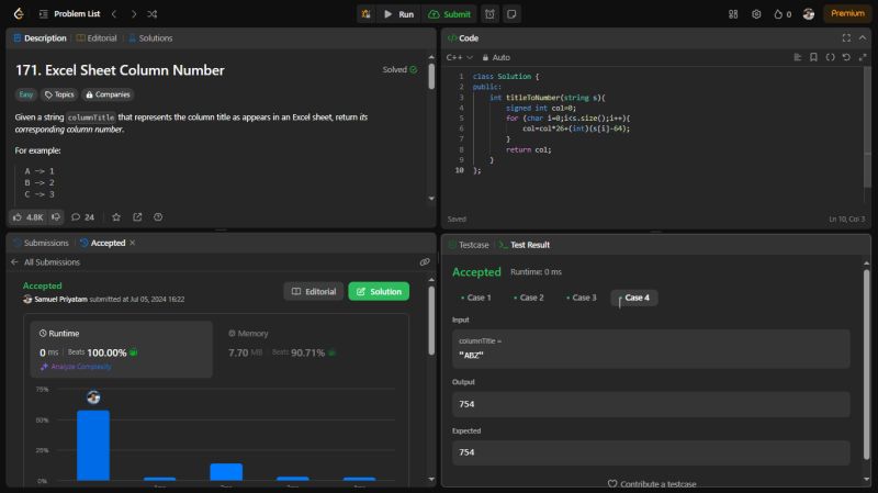 Samuel Priyatam on LinkedIn: #365daysofcode #leetcode #leetcodedaily ... Samuel Priyatam on LinkedIn: #365daysofcode #leetcode #leetcodedaily ...