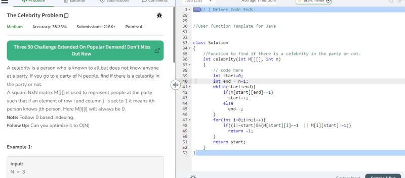 S Sowmica on LinkedIn: DSA Challenge: Week-1: Arrays Solved the ... S Sowmica on LinkedIn: DSA Challenge: Week-1: Arrays Solved the ...