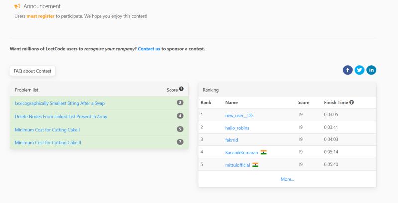 Sithaarth Maheshwaran on LinkedIn: #leetcode #coding #programming # ... Sithaarth Maheshwaran on LinkedIn: #leetcode #coding #programming # ...