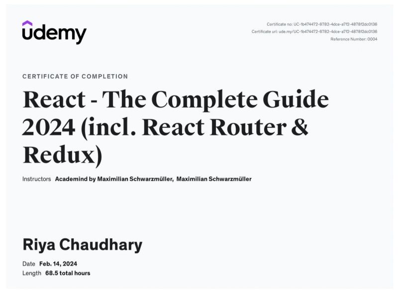 Riya Chaudhary on LinkedIn: #react #reactrouter #redux Riya Chaudhary on LinkedIn: #react #reactrouter #redux