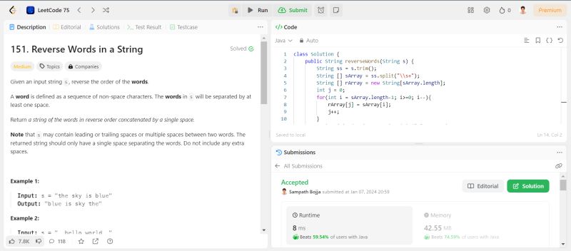 SAMPATH B. on LinkedIn: #leetcode #leetcodechallenge #leetcode2024 # ... SAMPATH B. on LinkedIn: #leetcode #leetcodechallenge #leetcode2024 # ...