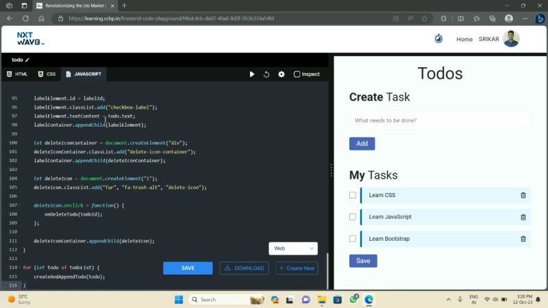Raparthi Srikar on LinkedIn: #nxtwave #ccbp #html #css #javascript # ... Raparthi Srikar on LinkedIn: #nxtwave #ccbp #html #css #javascript # ...