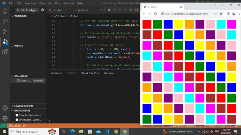 Mr Sachin Prajapati on LinkedIn: Diffrent Color to bax using javascript Mr Sachin Prajapati on LinkedIn: Diffrent Color to bax using javascript