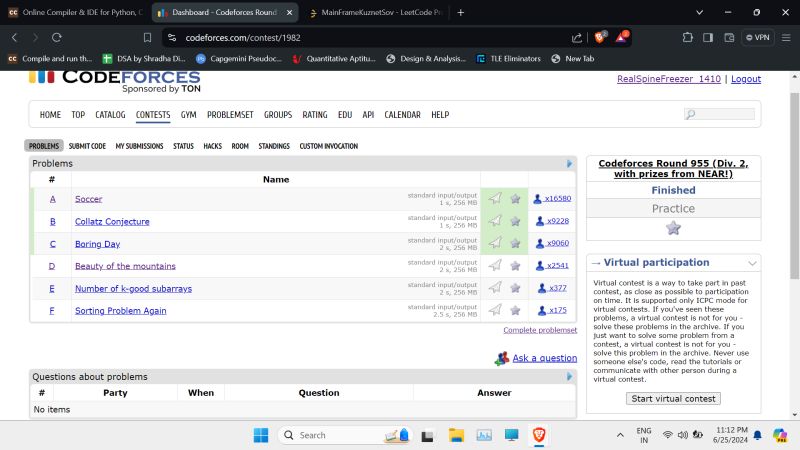 Aditya Mondal on LinkedIn: #codeforces #competitiveprogramming # ... Aditya Mondal on LinkedIn: #codeforces #competitiveprogramming # ...
