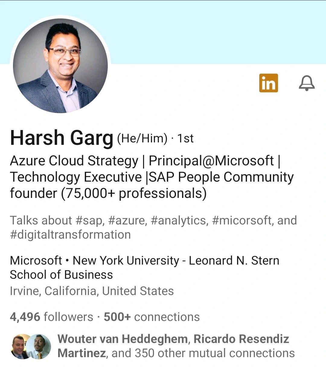 John Jordan on LinkedIn: Follow Harsh Garg John Jordan on LinkedIn: Follow Harsh Garg