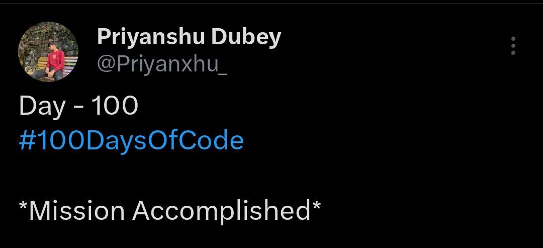 Priyanshu Dubey on LinkedIn: #100daysofcode #codingjourney # ... Priyanshu Dubey on LinkedIn: #100daysofcode #codingjourney # ...