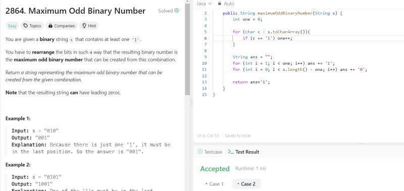 Mohammad Salman on LinkedIn: #leetcode #leetcodechallenge #java #dsa # ... Mohammad Salman on LinkedIn: #leetcode #leetcodechallenge #java #dsa # ...
