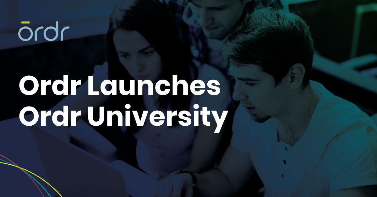 Darrell Kesti on LinkedIn: Ordr Launches Ordr University - Ordr Darrell Kesti on LinkedIn: Ordr Launches Ordr University - Ordr