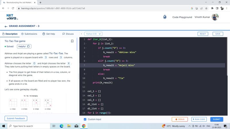 Dr Vinoth Kumar Harikrishnan on LinkedIn: #nxtwave #python Dr Vinoth Kumar Harikrishnan on LinkedIn: #nxtwave #python