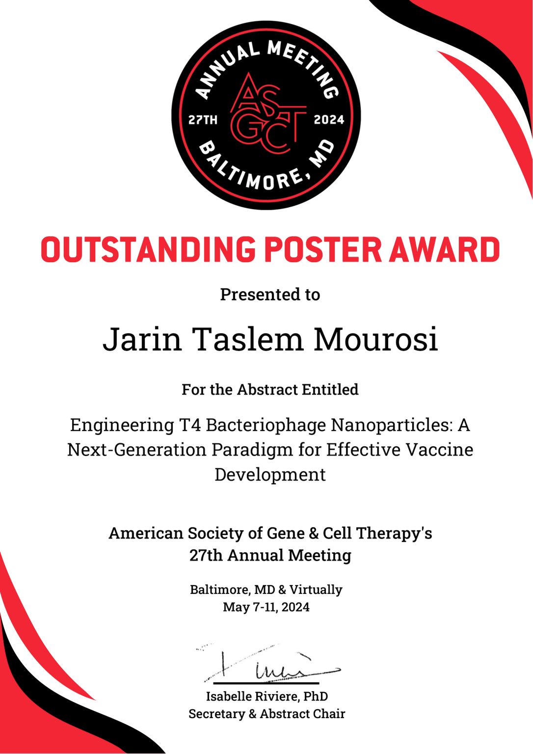 Venigalla Rao on LinkedIn: Congratulations to my graduate student Jarin ... Venigalla Rao on LinkedIn: Congratulations to my graduate student Jarin ...