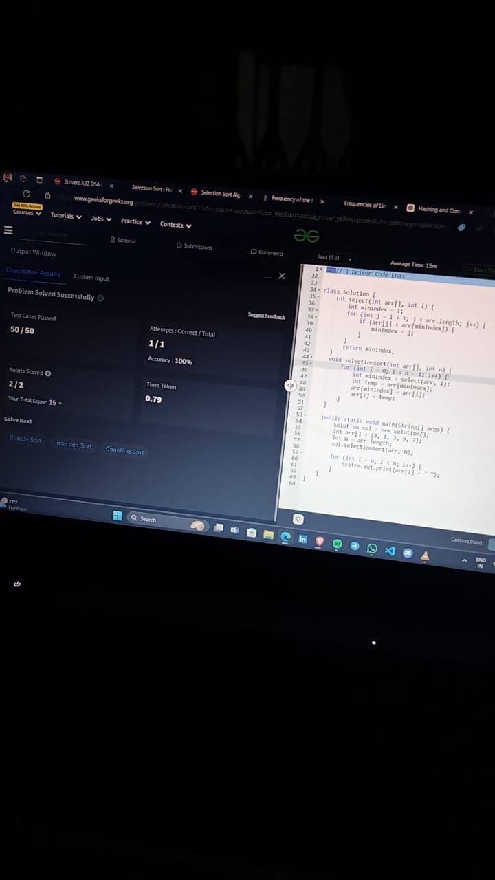 Aman Parmar on LinkedIn: #dsa #sortingalgorithms #codingchallenge # ... Aman Parmar on LinkedIn: #dsa #sortingalgorithms #codingchallenge # ...