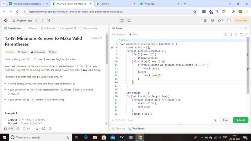 MADHAVAN S on LinkedIn: #100daysleetcodechallenge ... MADHAVAN S on LinkedIn: #100daysleetcodechallenge ...
