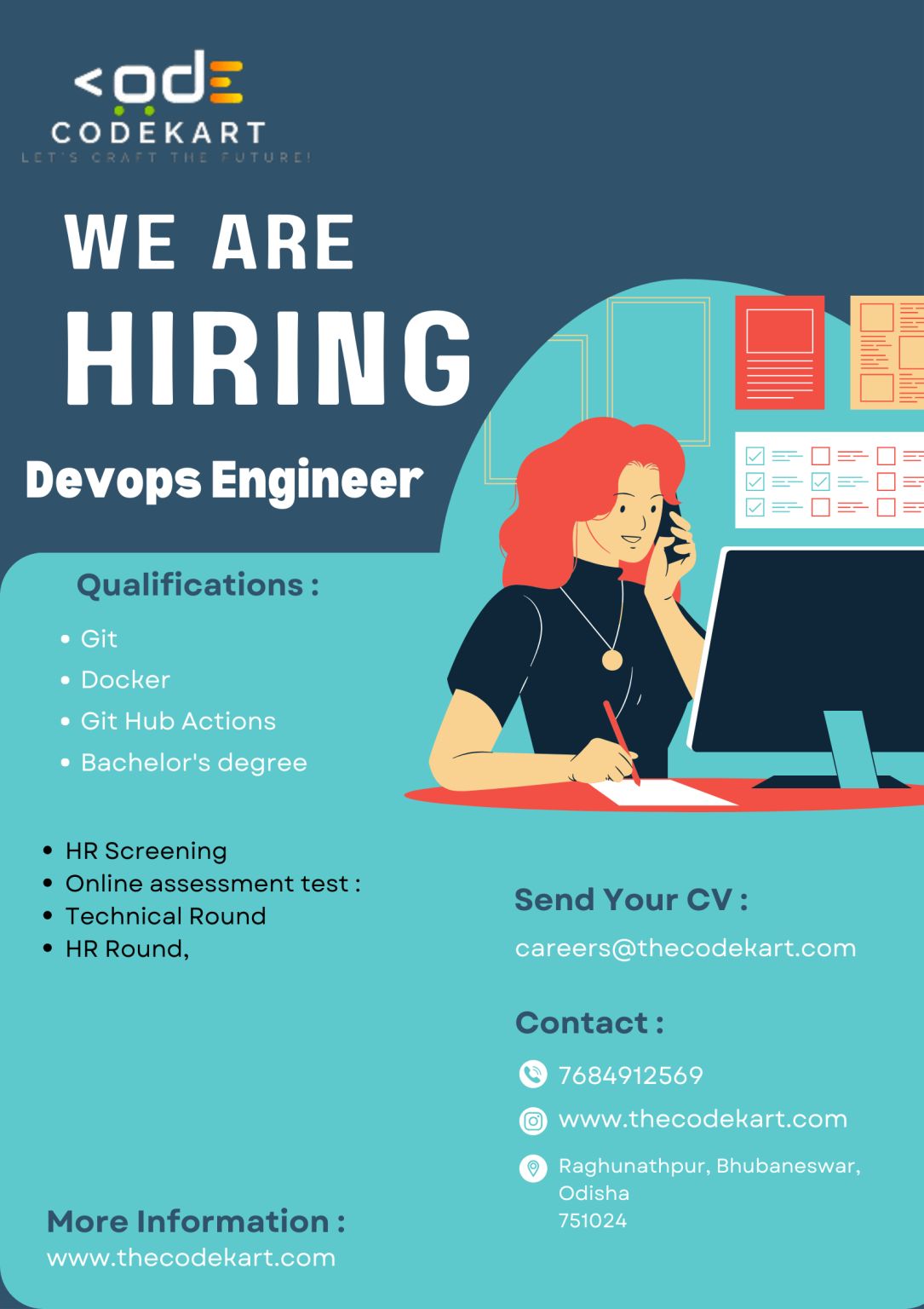 Bharath Kumar Reddy on LinkedIn: #hiring #devops Bharath Kumar Reddy on LinkedIn: #hiring #devops