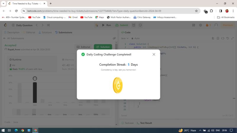 Rupali Arora on LinkedIn: #leetcode #codingskills Rupali Arora on LinkedIn: #leetcode #codingskills