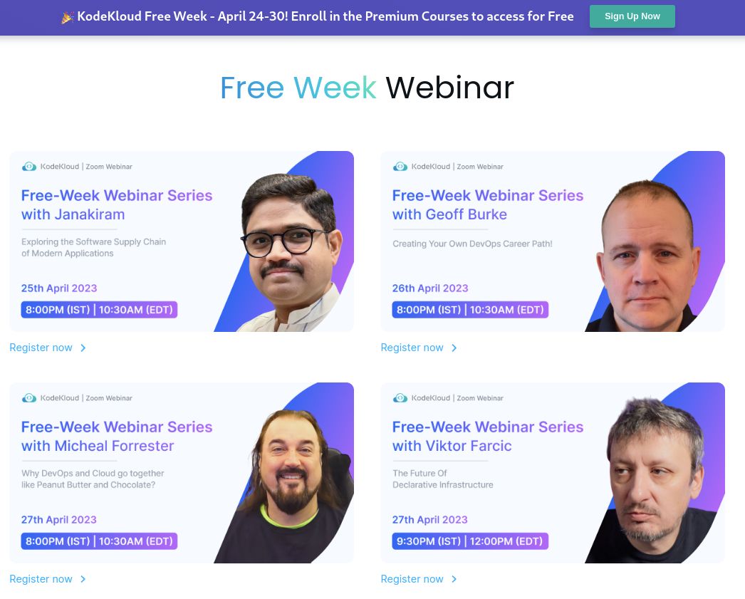 Gineesh Madapparambath on LinkedIn: #kodekloud #devops #freeweek # ... Gineesh Madapparambath on LinkedIn: #kodekloud #devops #freeweek # ...