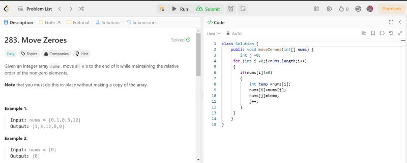 Daud Khan on LinkedIn: #java #dsa #day #today #leetcode #array #hint # ... Daud Khan on LinkedIn: #java #dsa #day #today #leetcode #array #hint # ...
