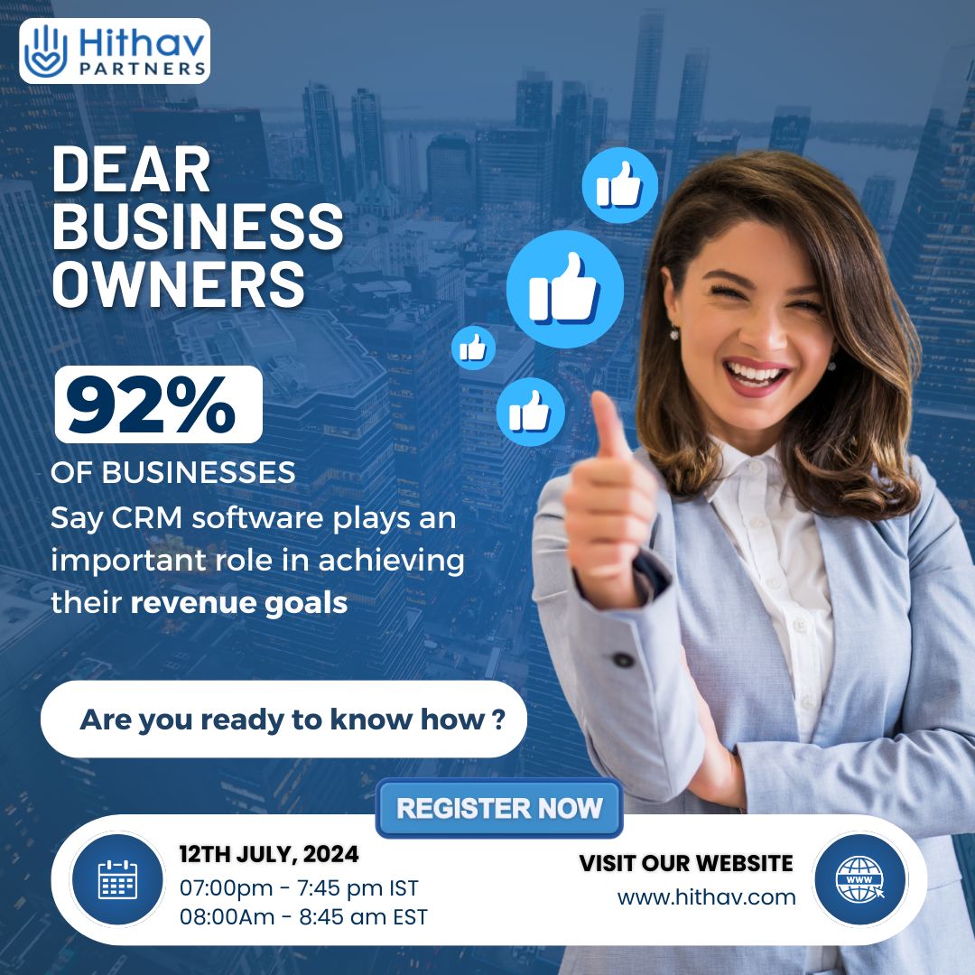 Hithav Partners on LinkedIn: #crm #zohocrm #hithavpartners #startups # ... Hithav Partners on LinkedIn: #crm #zohocrm #hithavpartners #startups # ...